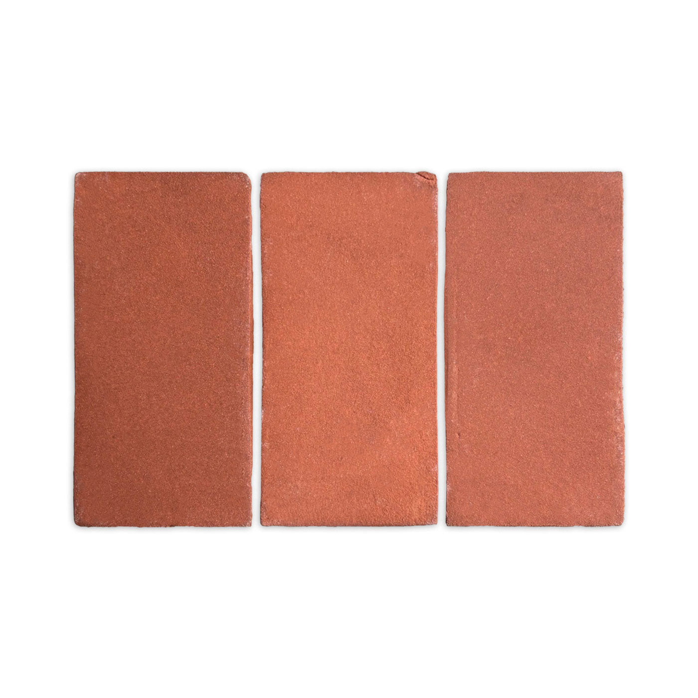 Cotto Tierra Tile Sample – Deep Red Matte Clay Tile | Clay Imports