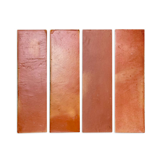 Thin Brick 2.5x8 – Satin Finish Handmade Saltillo | Clay Imports
