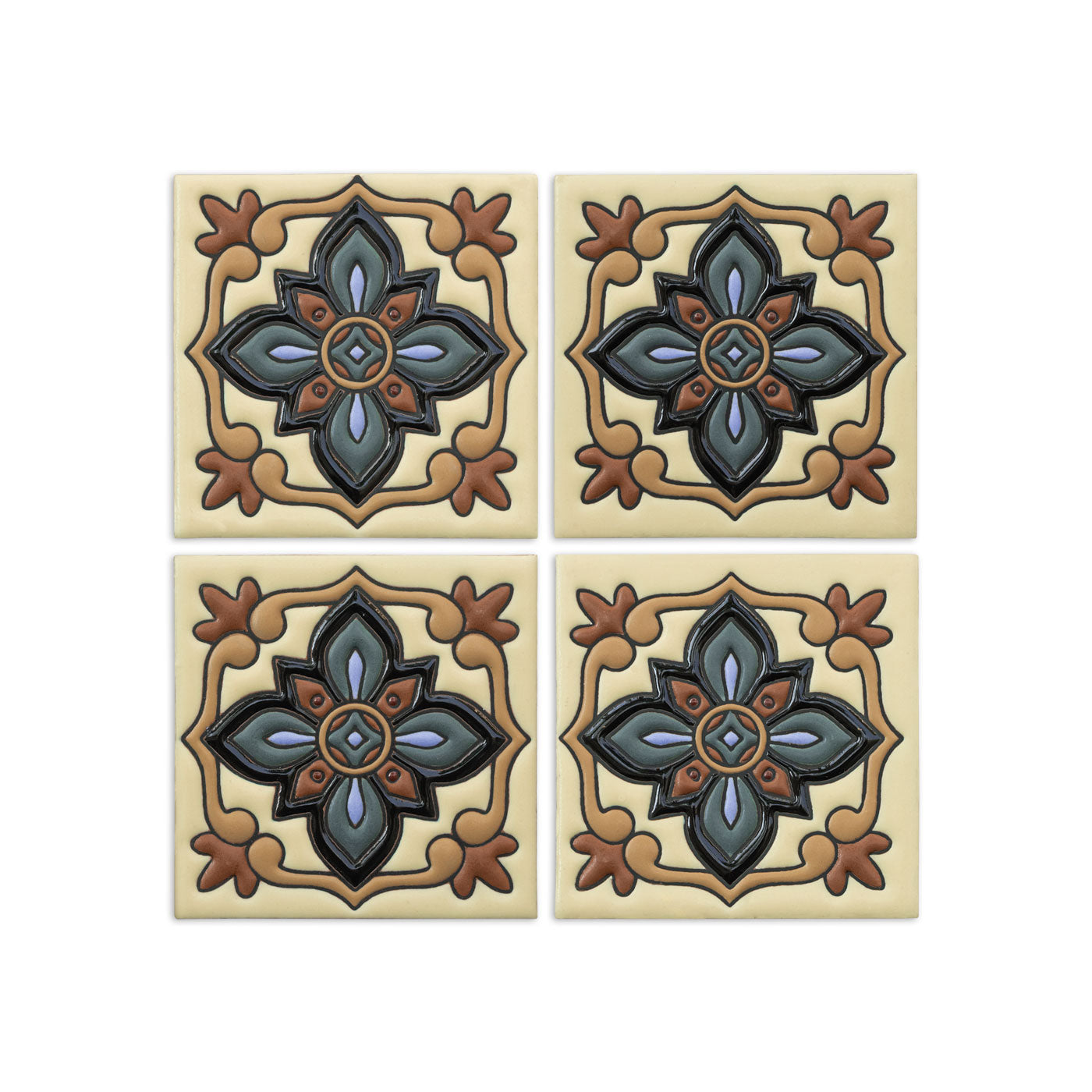 Relief Topanga 4"x4" – Clay Imports