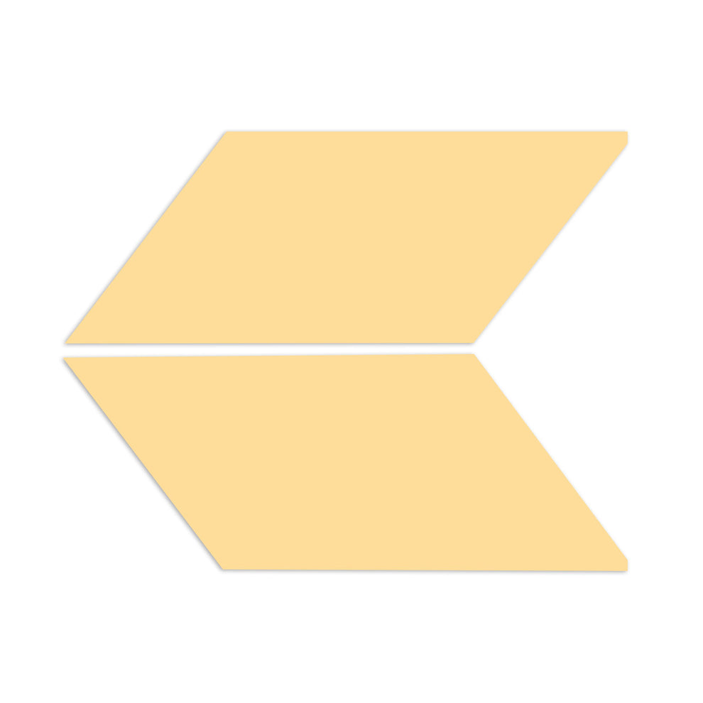 Parallelogram Tumbleweed Matte 4"x8" l Parallelogram Tile l Clay Tile l ...