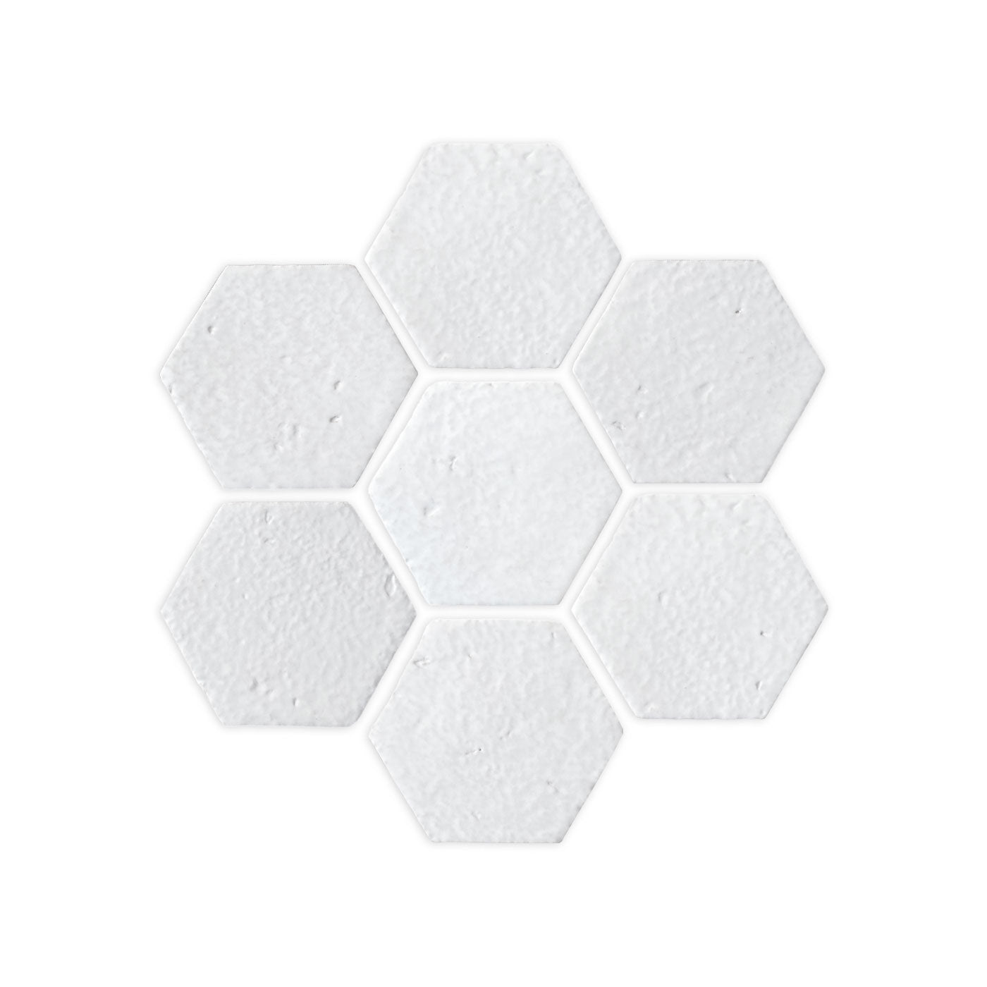 [Bundle] Glazed Hex Chalk 4" | 6.5 SF – Clay Imports