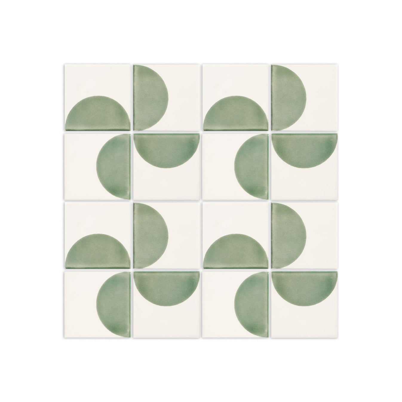 Mod Meadow Squared Tile 4" x 4" - Clay Imports Store