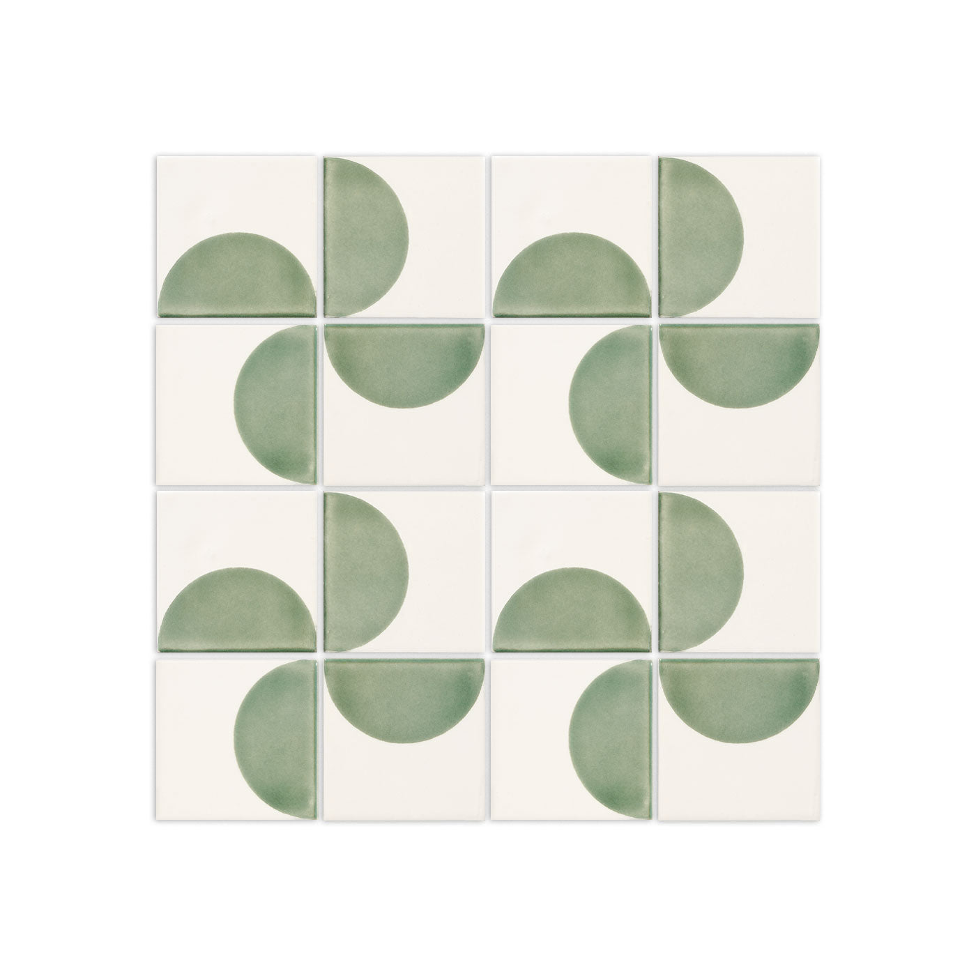 Mod Meadow Squared Tile 4" x 4" - Clay Imports Store