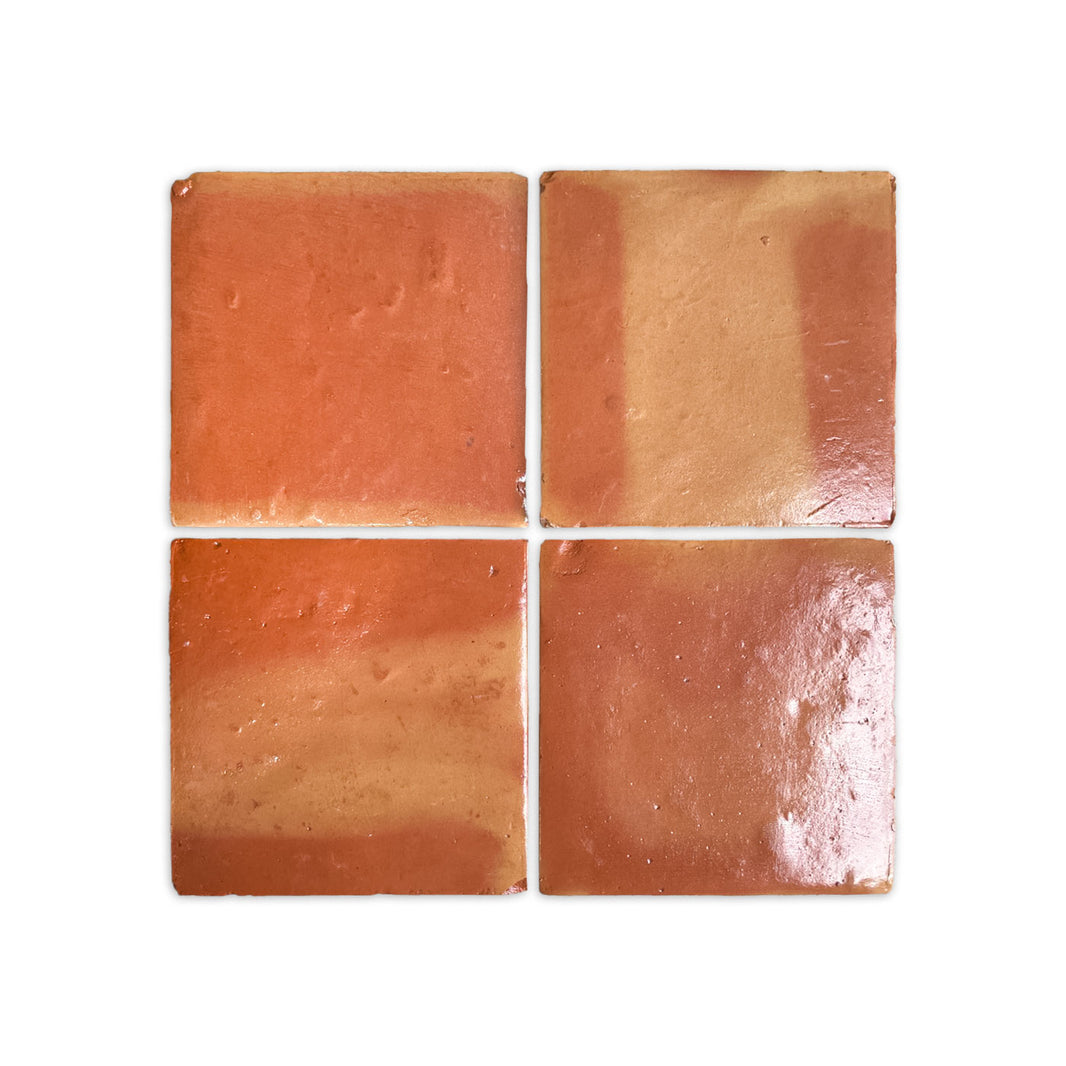 Natural Terracotta | Handmade Authentic Mexican Saltillo Tile | Clay ...