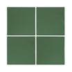 Square Cilantro 4"x4" l Square Tile l Clay Tile l Low Maintenance Tile ...