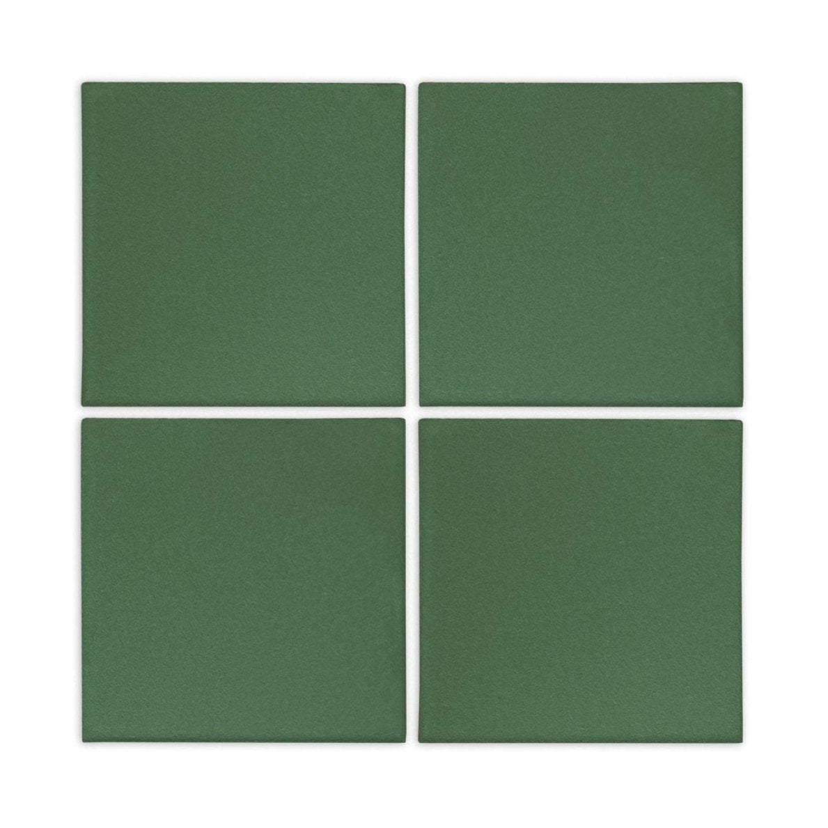Square Cilantro 4"x4" l Square Tile l Clay Tile l Low Maintenance Tile ...