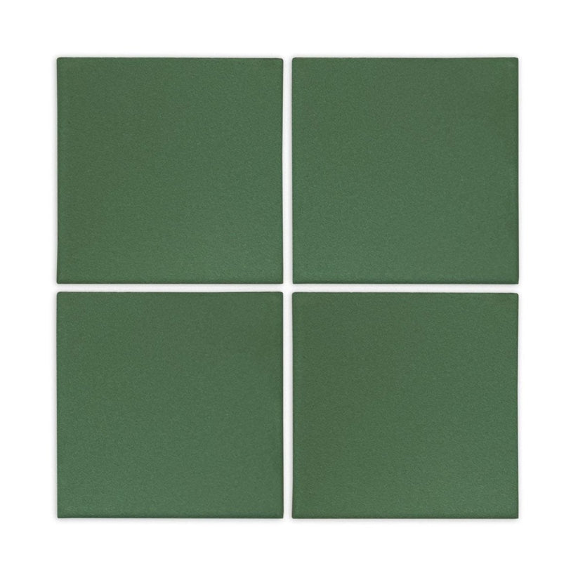 Square Cilantro 4"x4" l Square Tile l Clay Tile l Low Maintenance Tile ...