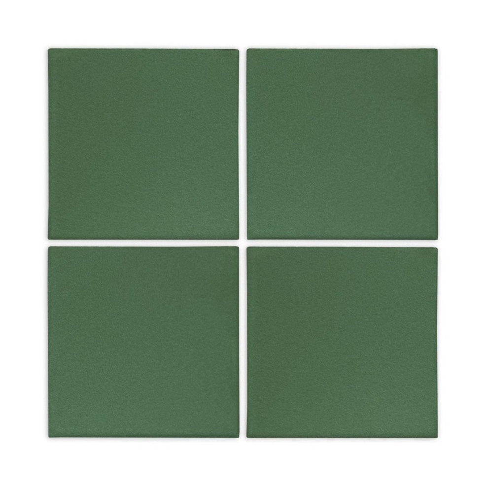 Square Cilantro 4"x4" l Square Tile l Clay Tile l Low Maintenance Tile ...