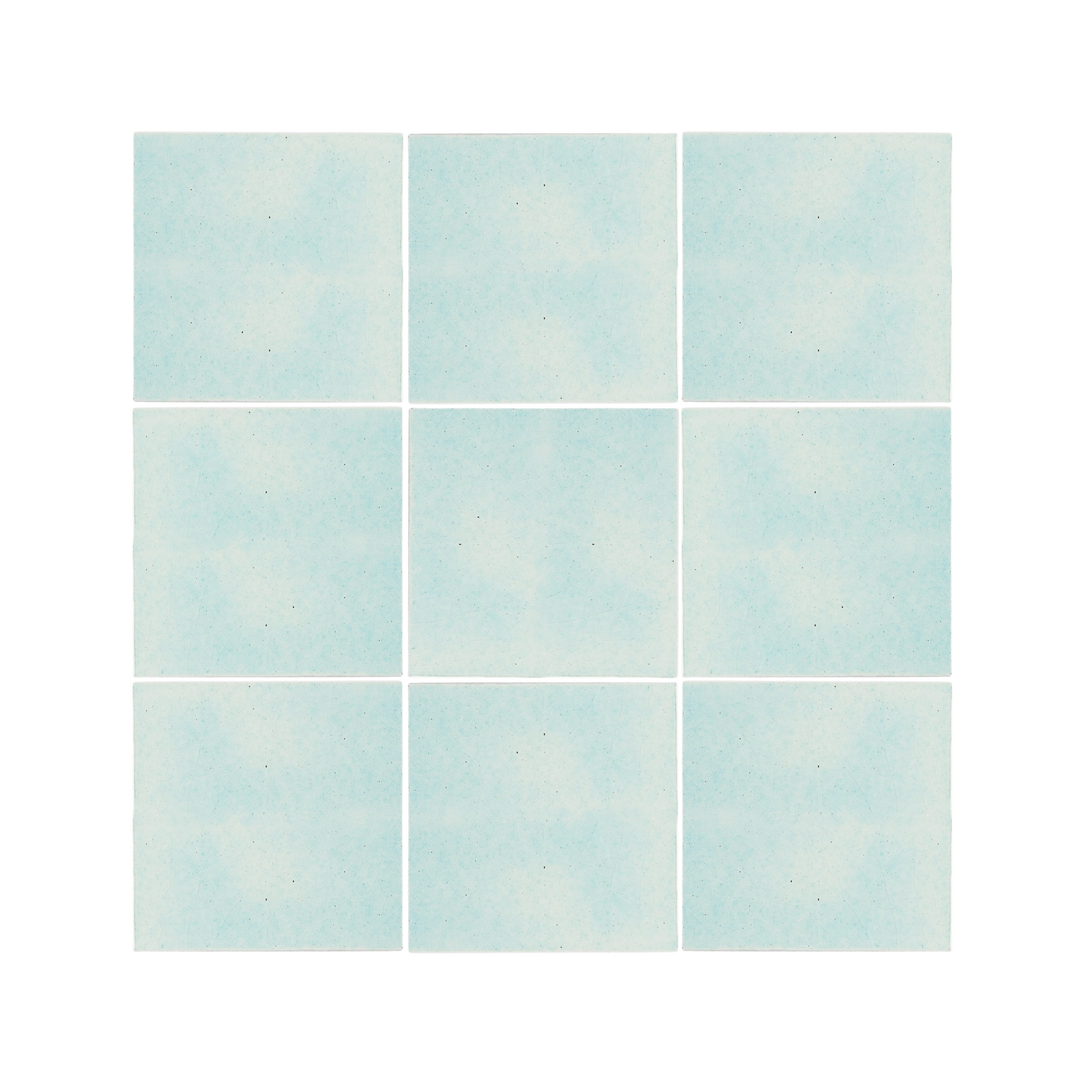 Square Rain Crackle 4"x4" l Square Tile l Clay Tile l Low Maintenance ...