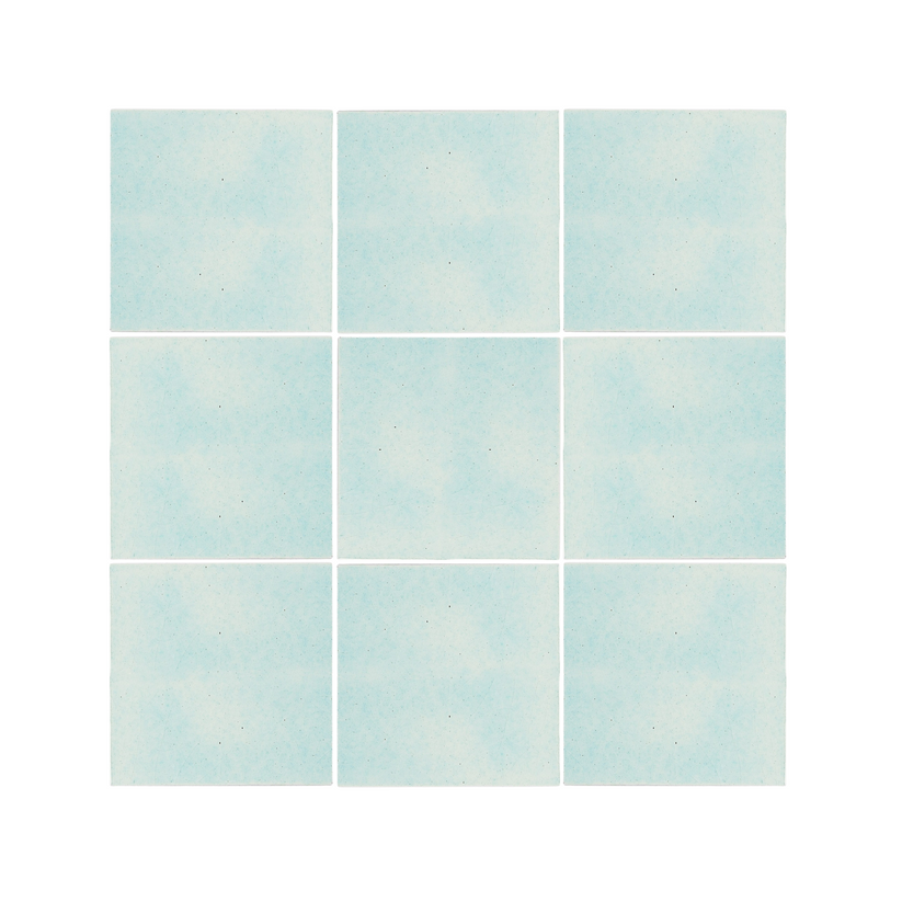 Square Rain Crackle 4"x4" l Square Tile l Clay Tile l Low Maintenance ...