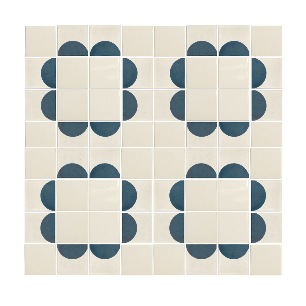 Mod Rio Squared Tile 4" x 4" - Clay Imports Store