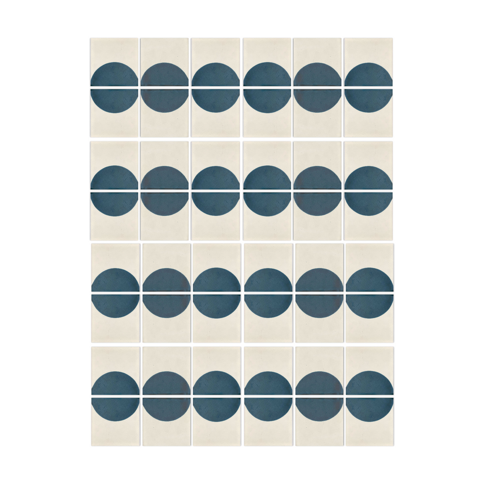 Mod Rio Squared Tile 4" x 4" - Clay Imports Store