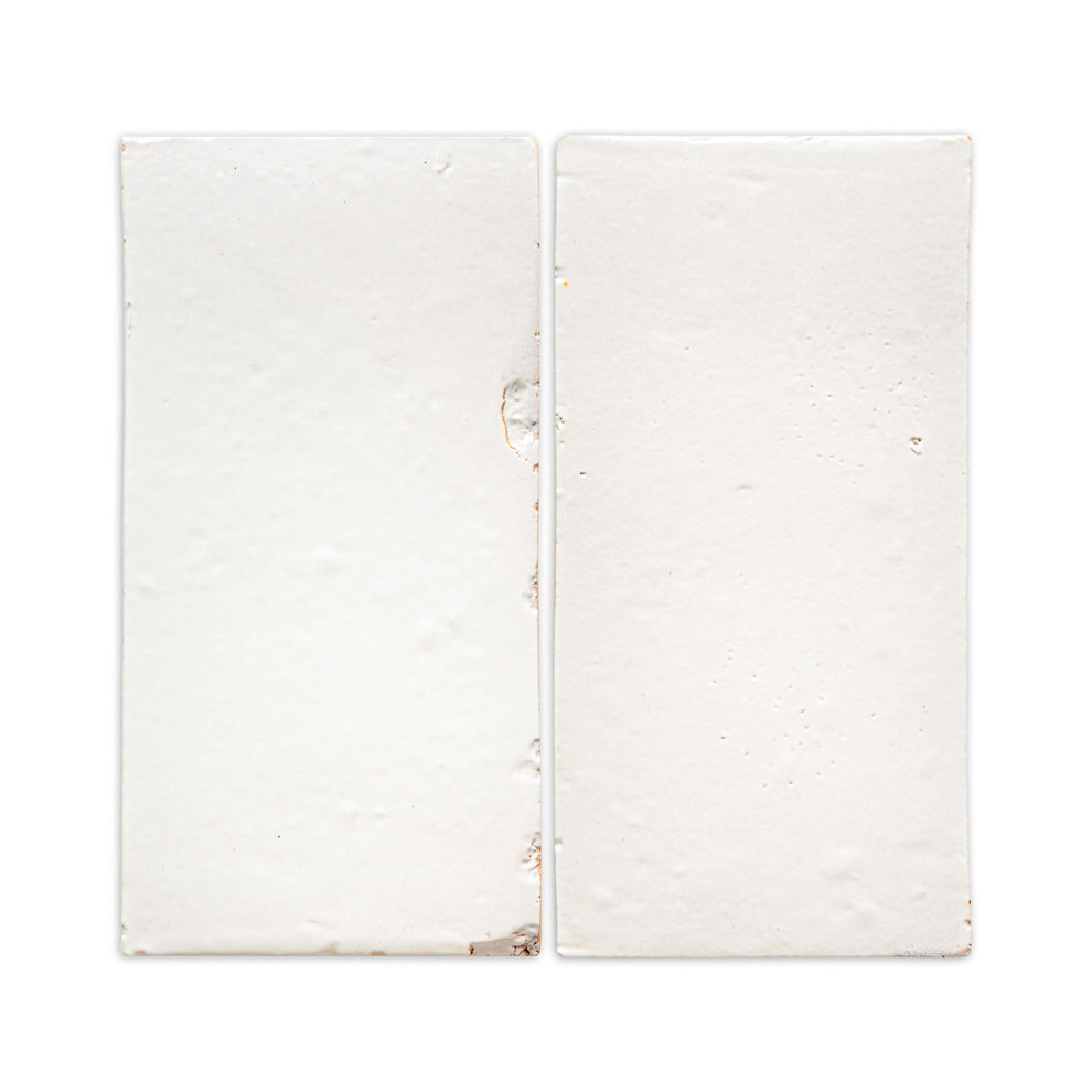 Glazed Smooth Tupelo Blanco 4" x 8" - Clay Imports Store