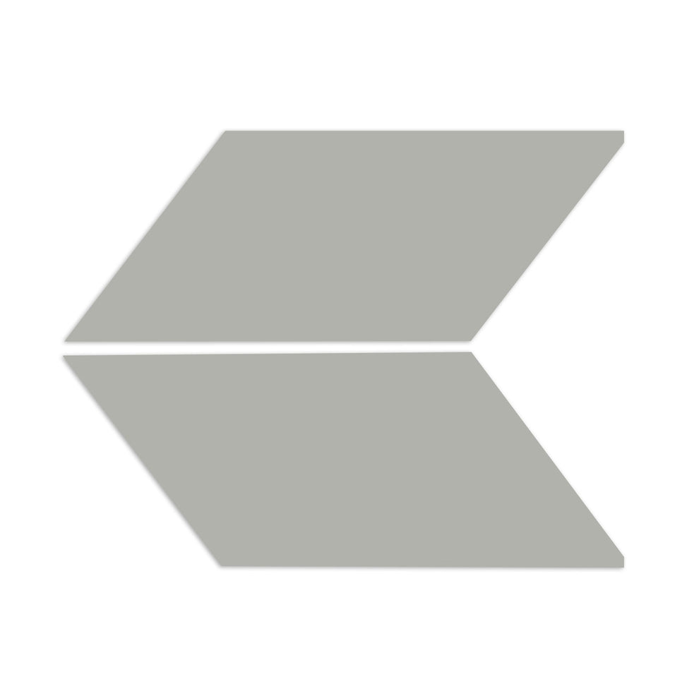 Parallelogram Steel Matte 4"x8" l Parallelogram Tile l Clay Tile l Low ...