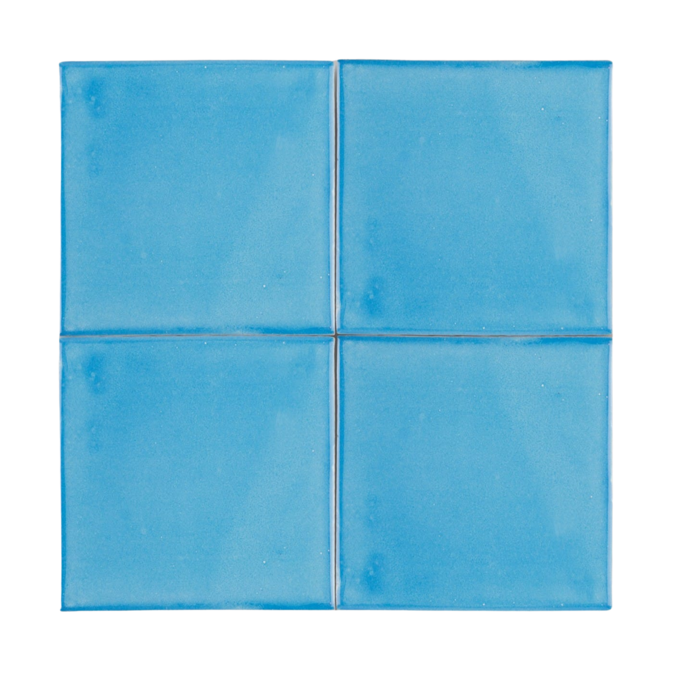 Square Turquoise 8"x8" l Square Tile l Clay Tile l Low Maintenance Tile ...
