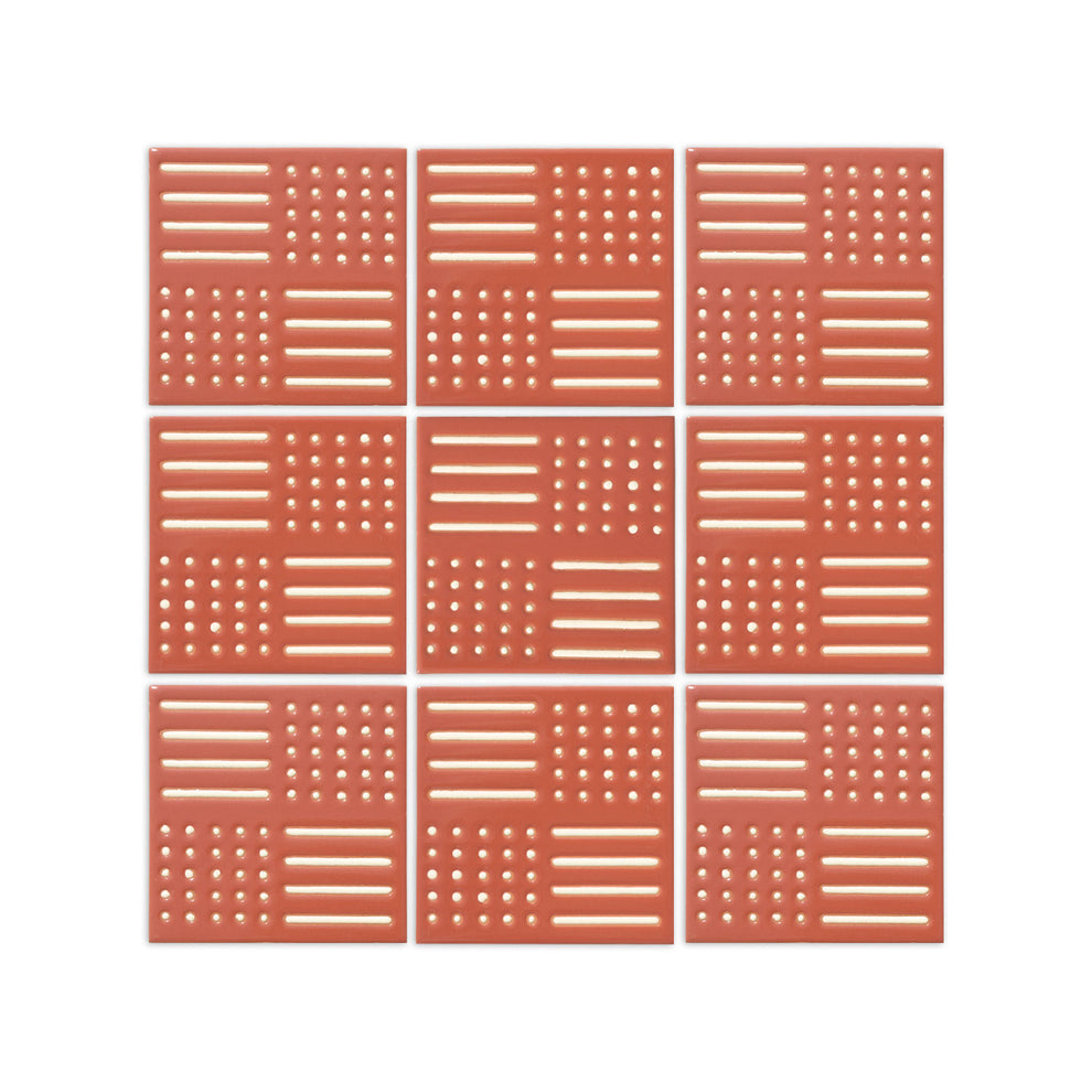 Relief Mudcloth Yam 6" x 6" - Shop Online - Clay Imports