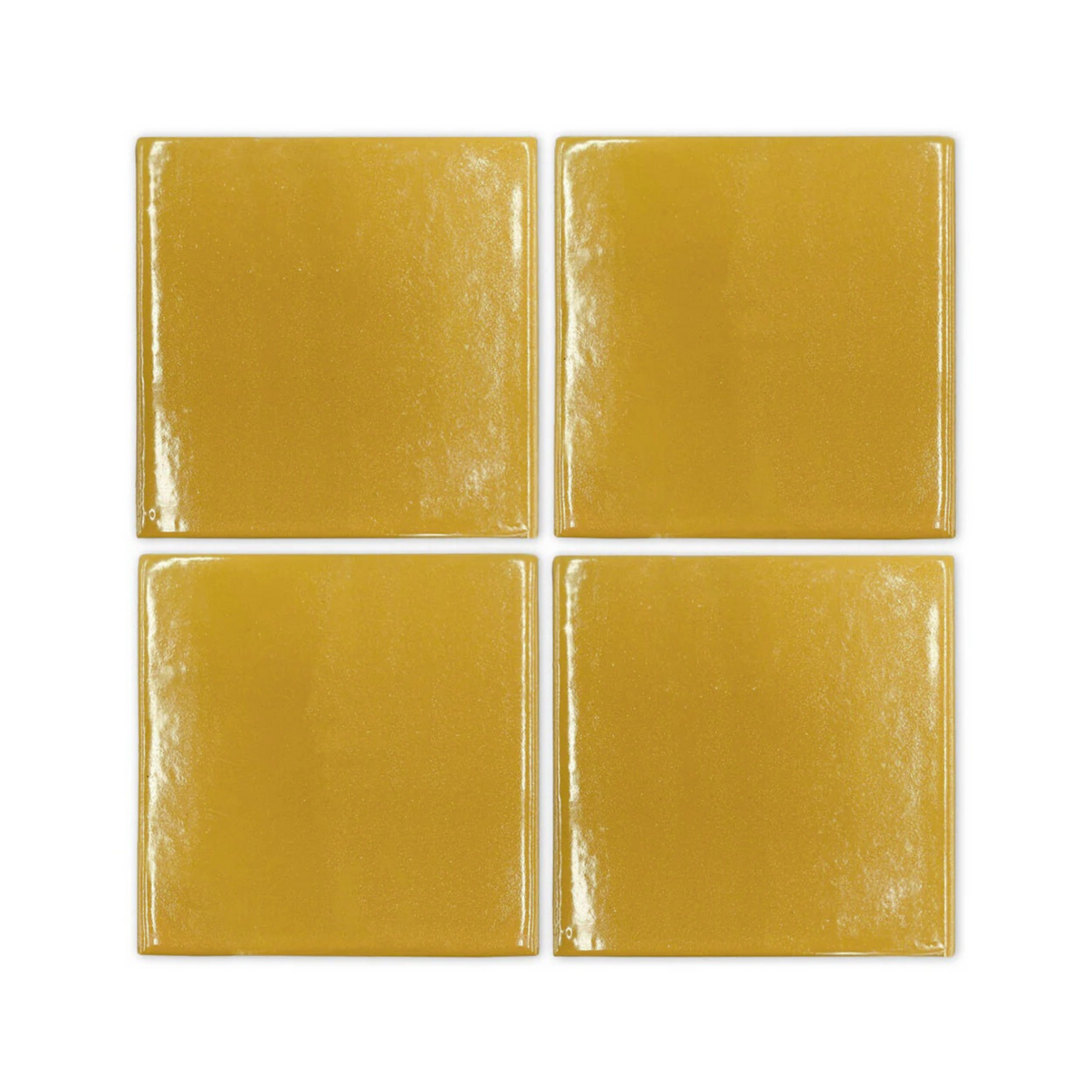 Square Citron 6"x6" l Square Tile l Clay Tile l Low Maintenance Tile ...