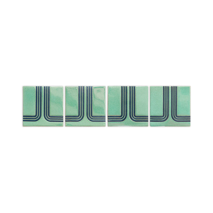 Relief Conectada Jade Pool Waterline - Clay Imports Online Store