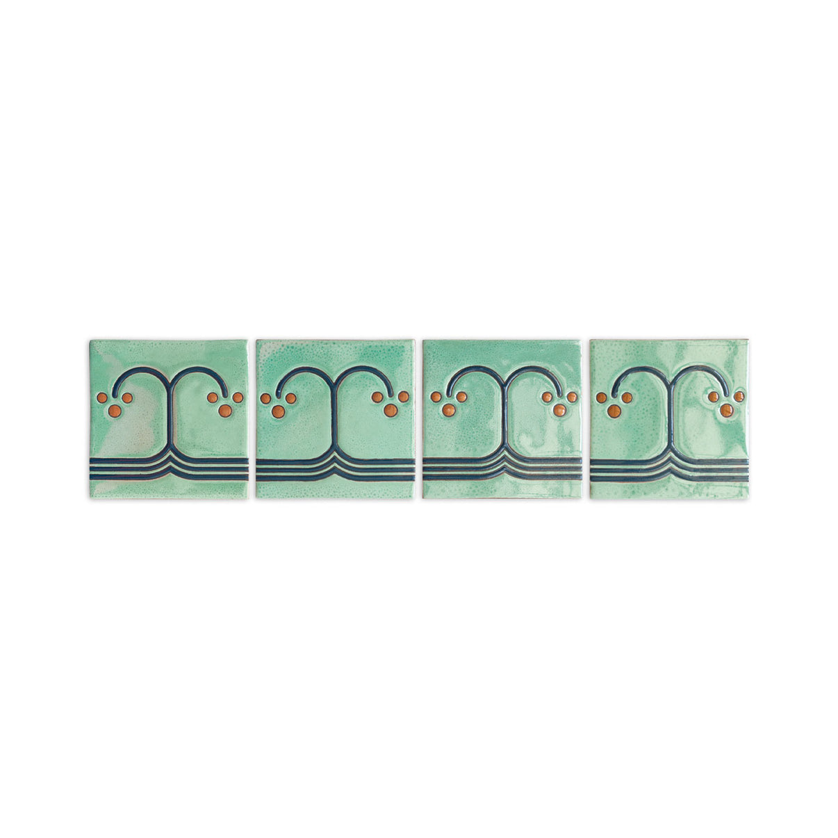 Relief Naranjas Jade Pool Waterline - Clay Imports