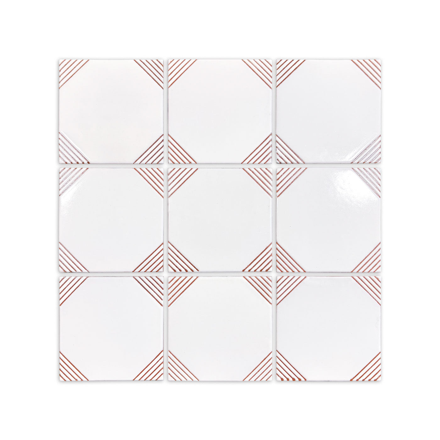 [Bundle] Relief Paloma Terracotta 6x6 | 63 SF – Clay Imports