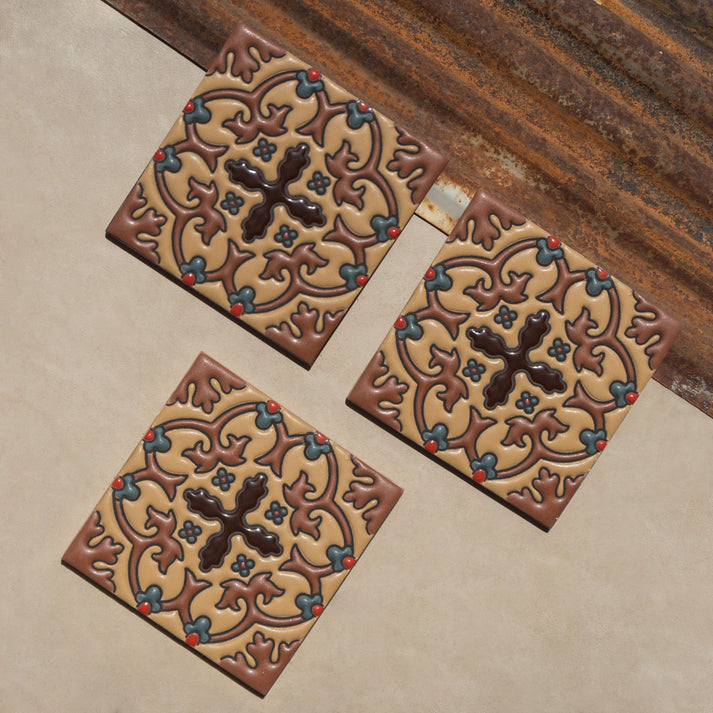 Relief Vista Tile – Artisan Coastal Wall Tile | Clay Imports