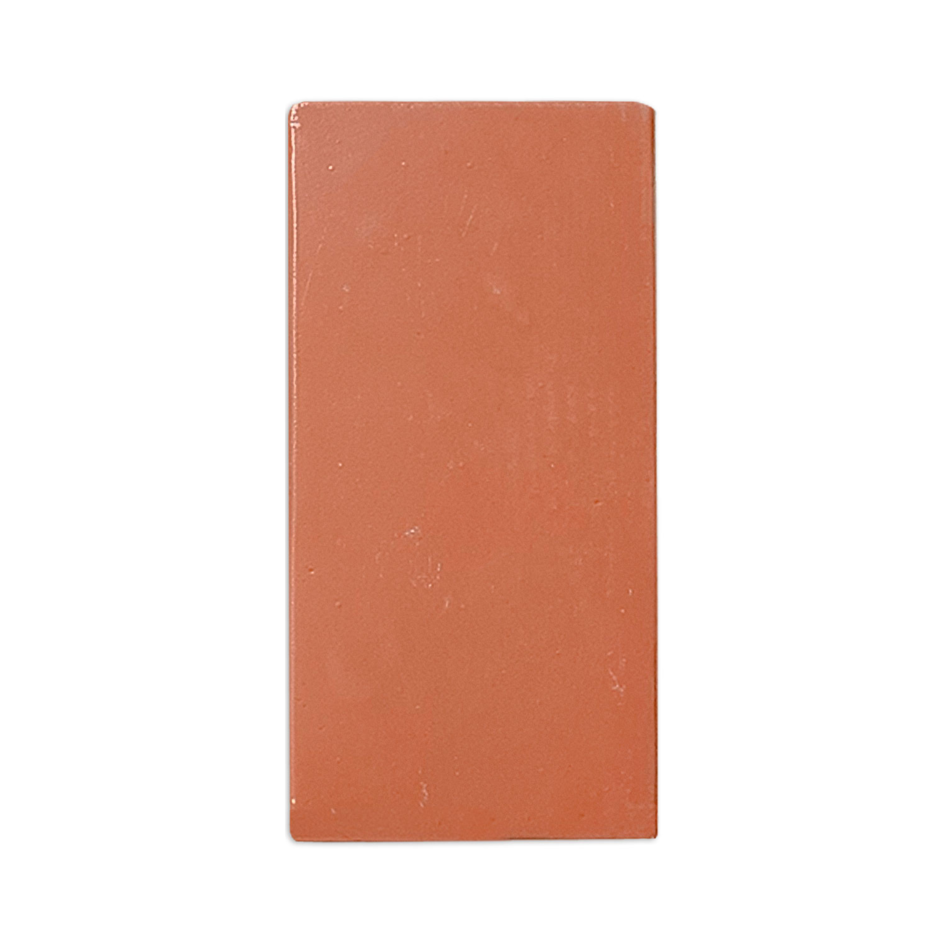 D'Hanis Red Terracotta Satin 6" x 12" - Clay Imports