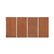 Cotto Umber 6x13 Tile – Rich Brown Matte Clay Tile | Clay Imports
