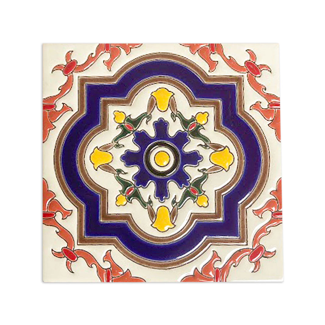 [Bundle] Relief Marco Terracotta Lines 6"x6" | 18 SF – Clay Imports