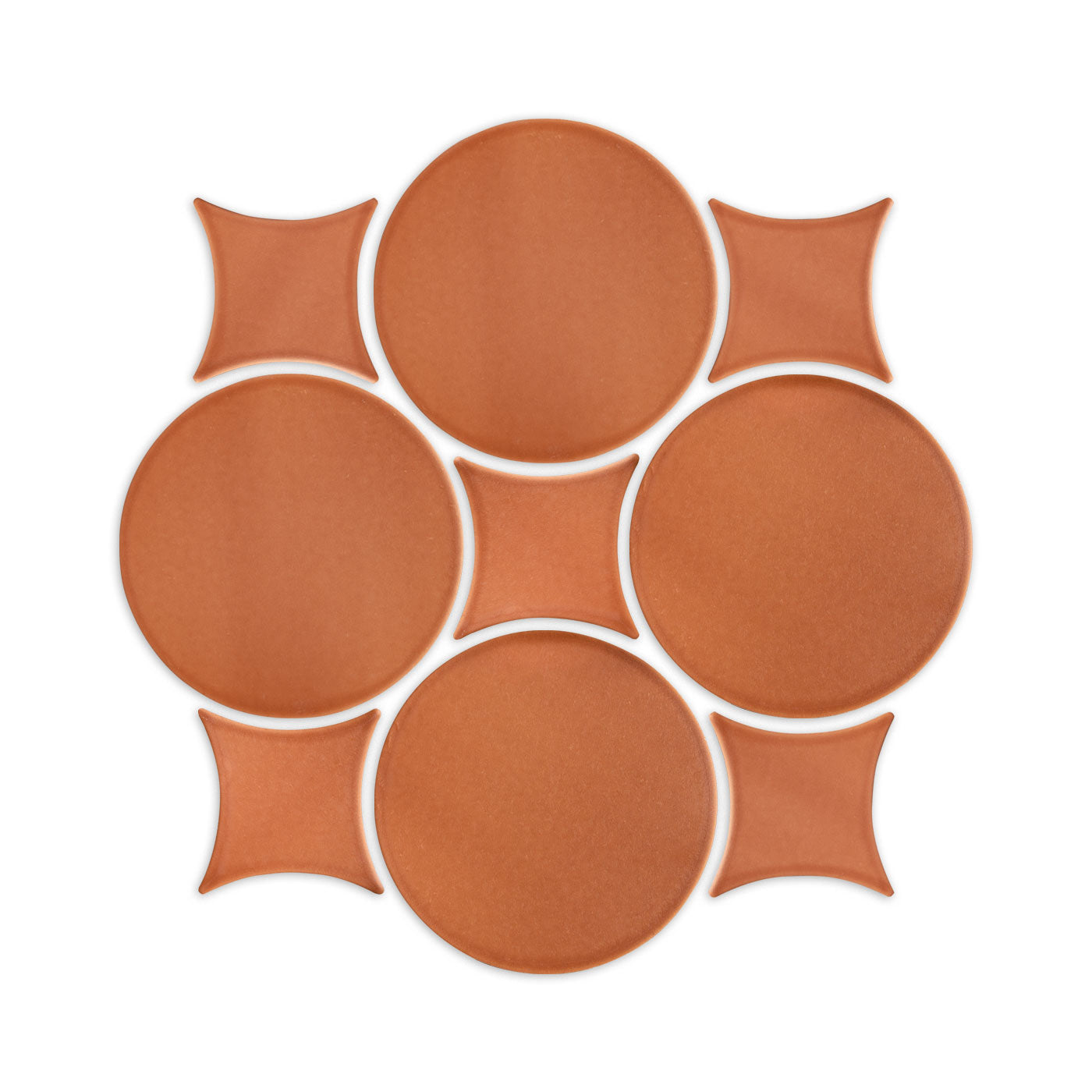 Rombo & Circle Rust 8 – Clay Imports