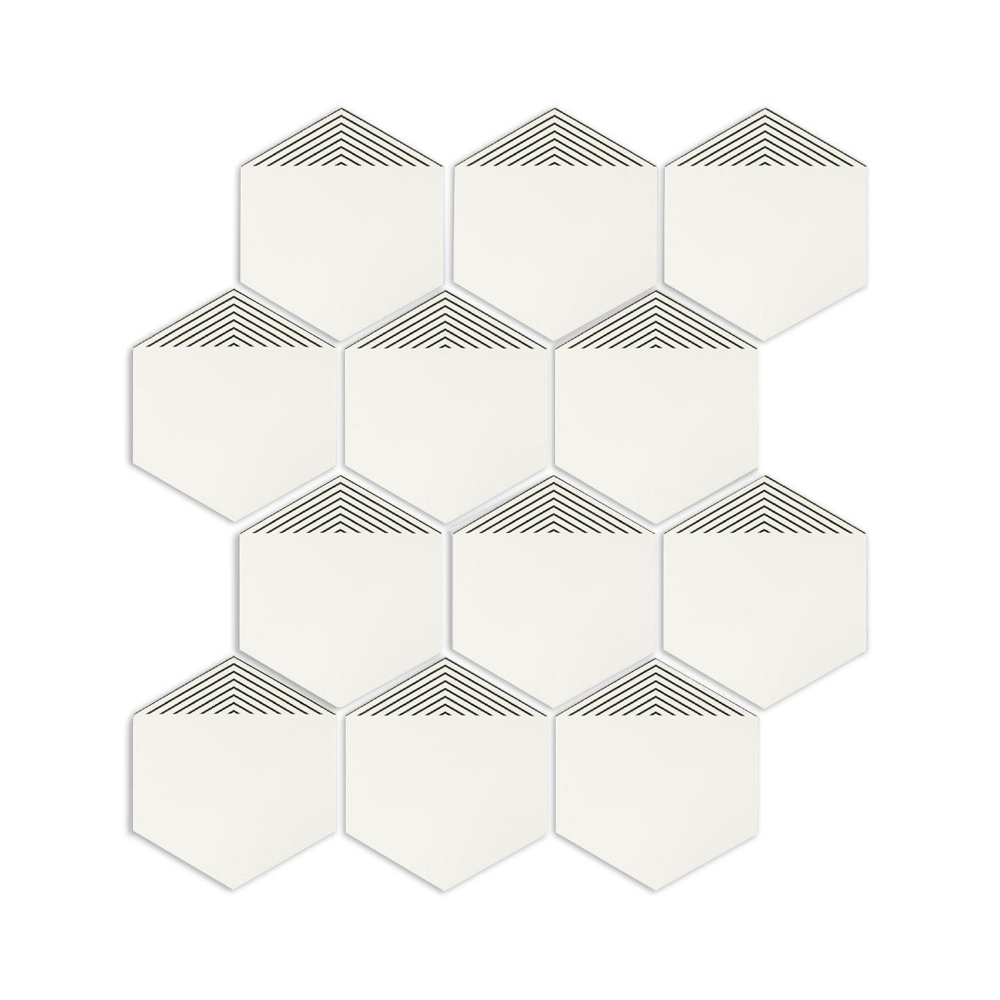 [Bundle] Nib Rice White Pitch Black 8" | 33 SF – Clay Imports