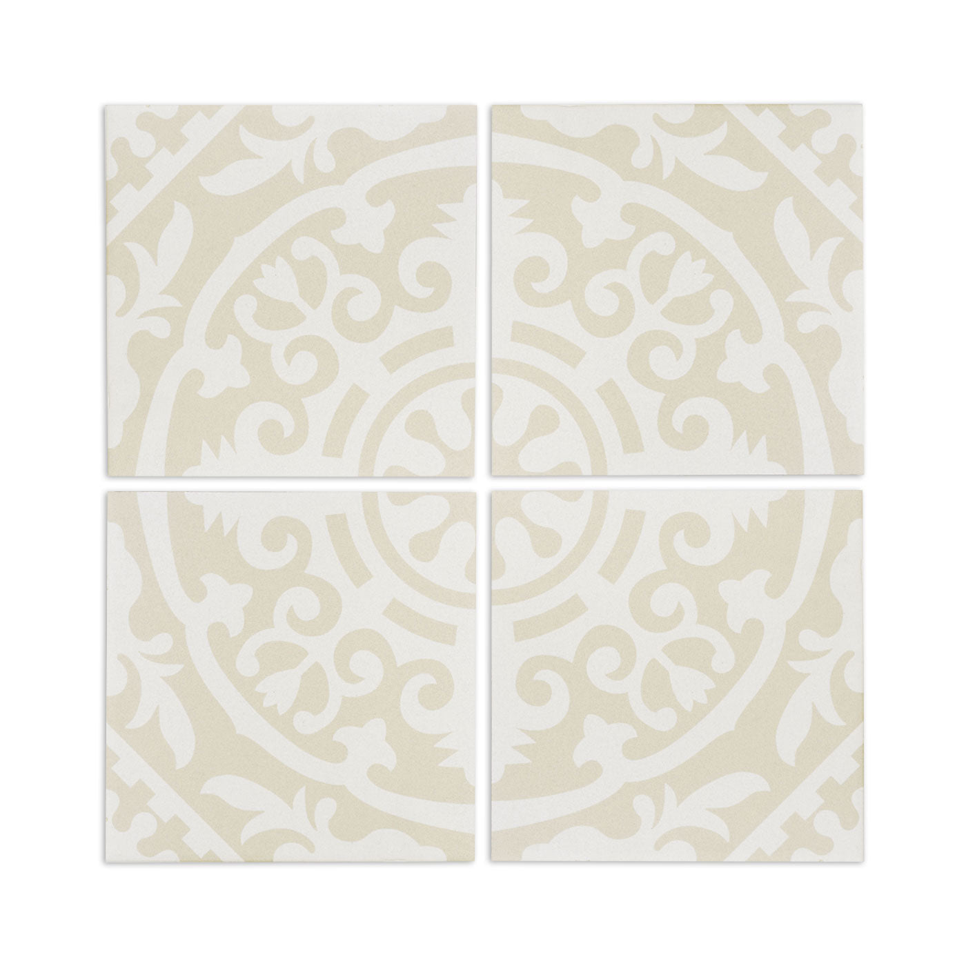 [Bundle] Magnolia Rice White Dew 8x8 | 10 SF – Clay Imports