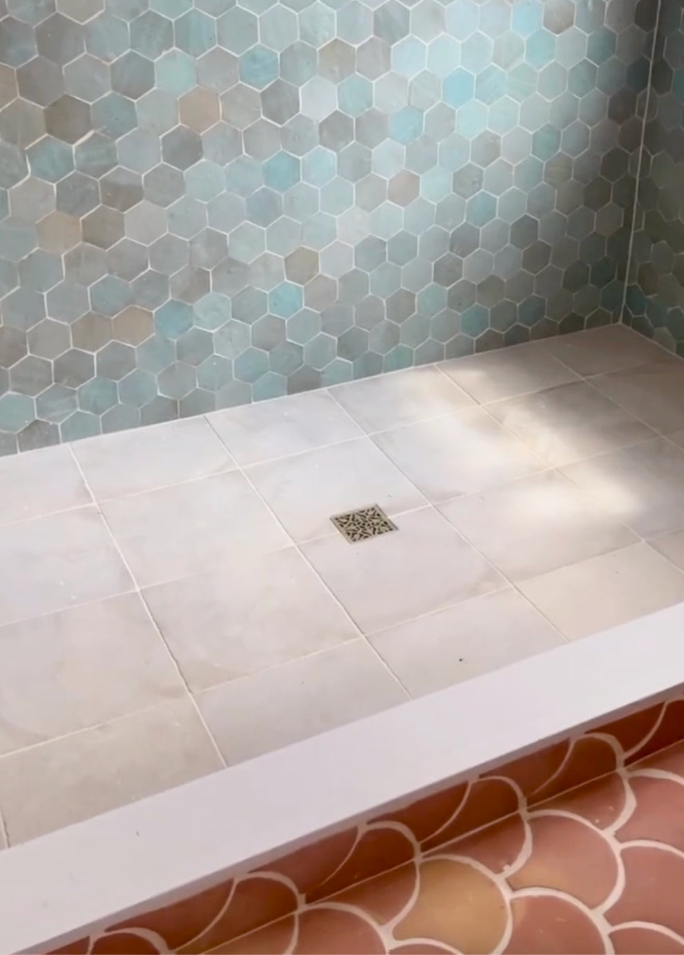 Abanico Flat 6" – Smooth Matte Sealed Saltillo Tile | Clay Imports