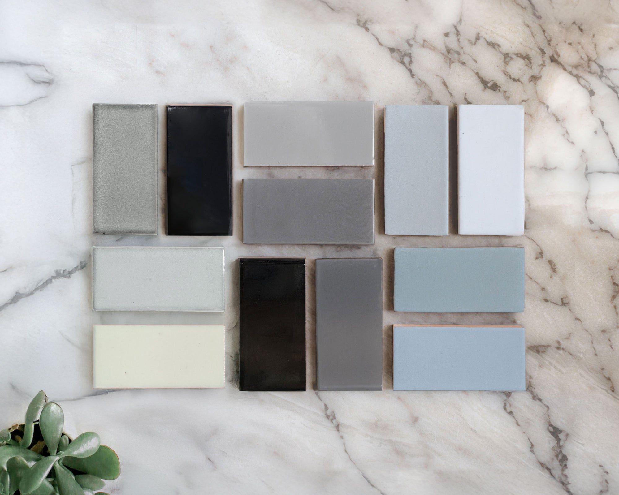 Cloudy Grays Color Samples – Clay Imports