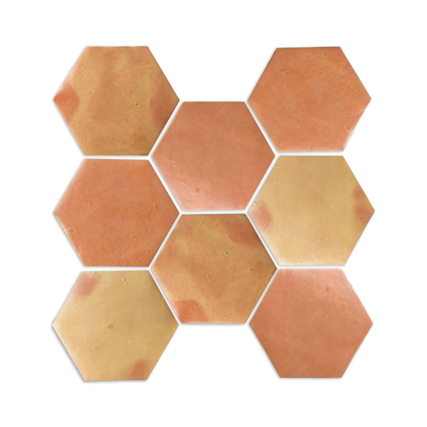 Hexagon Smooth Satin 12" – Clay Imports