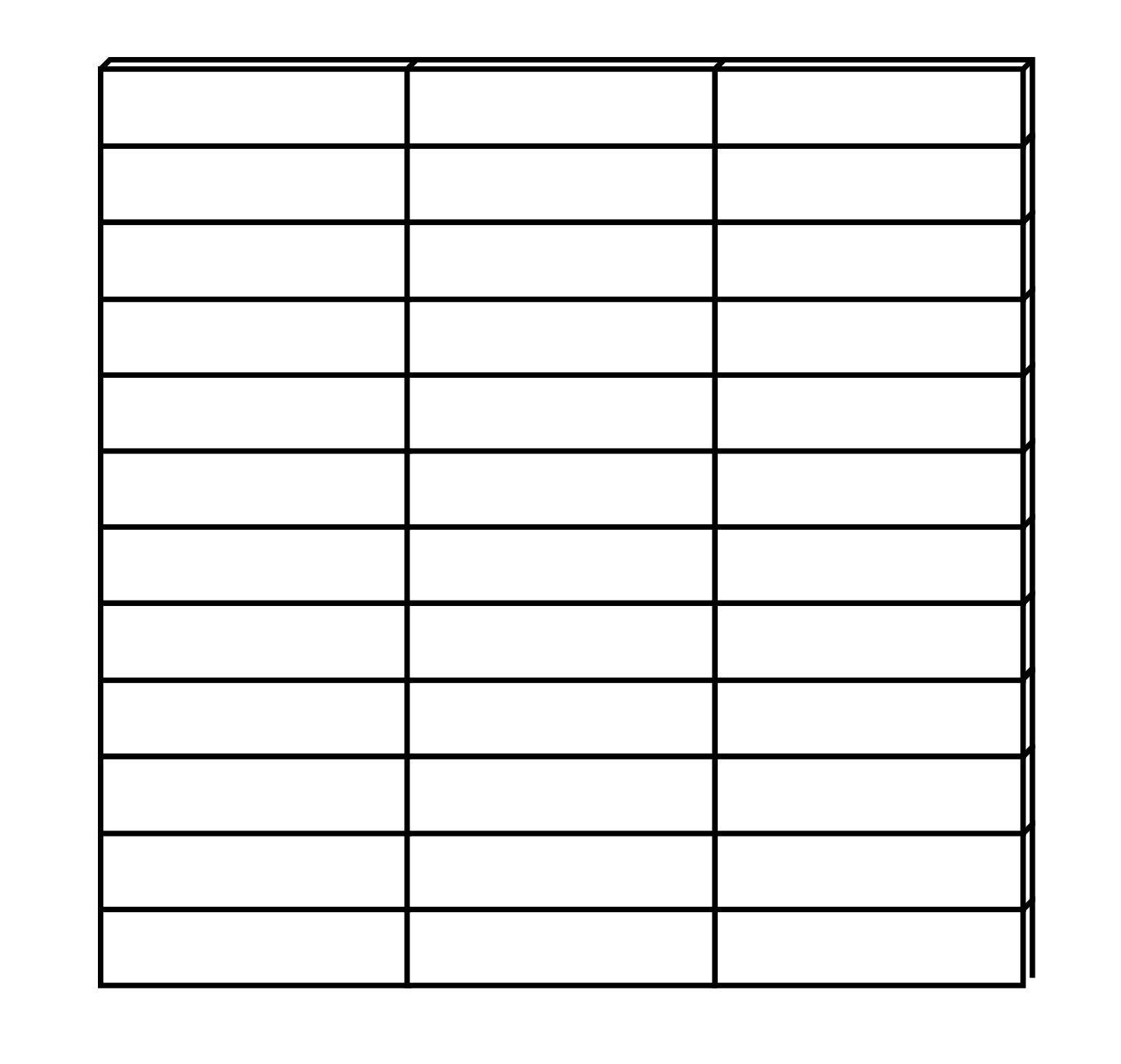 Glazed Thin Brick Twine 2.5" x 8" - Clay Imports Store