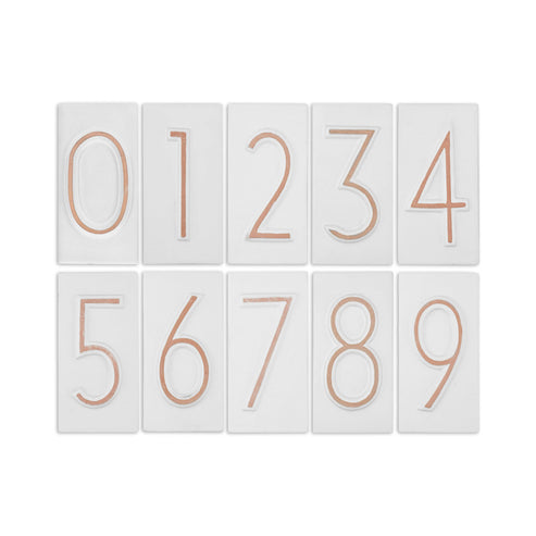 House Number White – Clay Imports