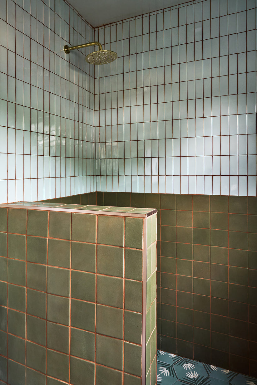 Square Bomber Jacket 4"x4" l Square Tile l Clay Tile l Low Maintenance ...