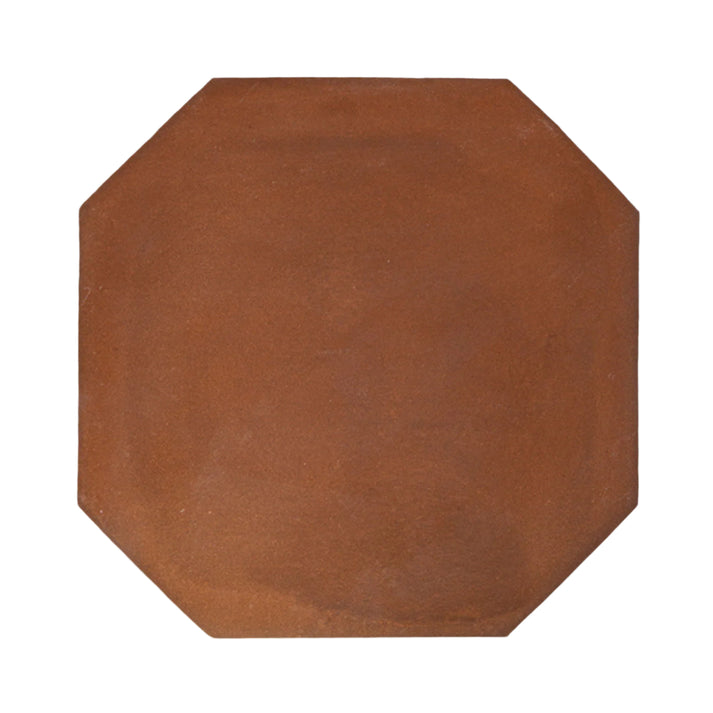 Cotto Umber Octagon + Bouchon – Red Terracotta Tile Set | Clay Imports
