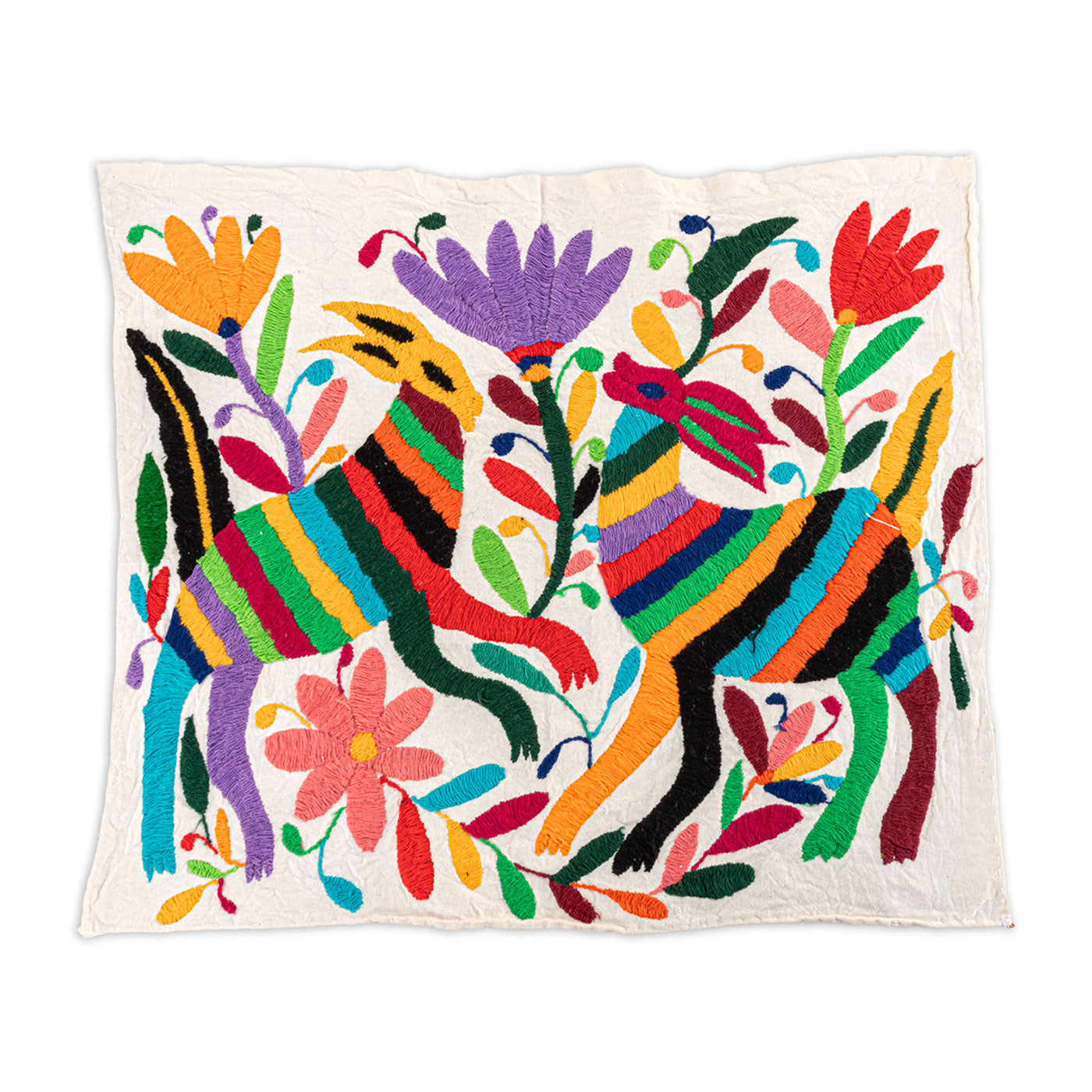 Otomí Embroidered Placemat – Clay Imports