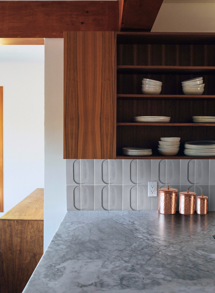 Oval Spur Gray 4"x8" l Dimensional Tile l Clay Tile l Low Maintenance ...