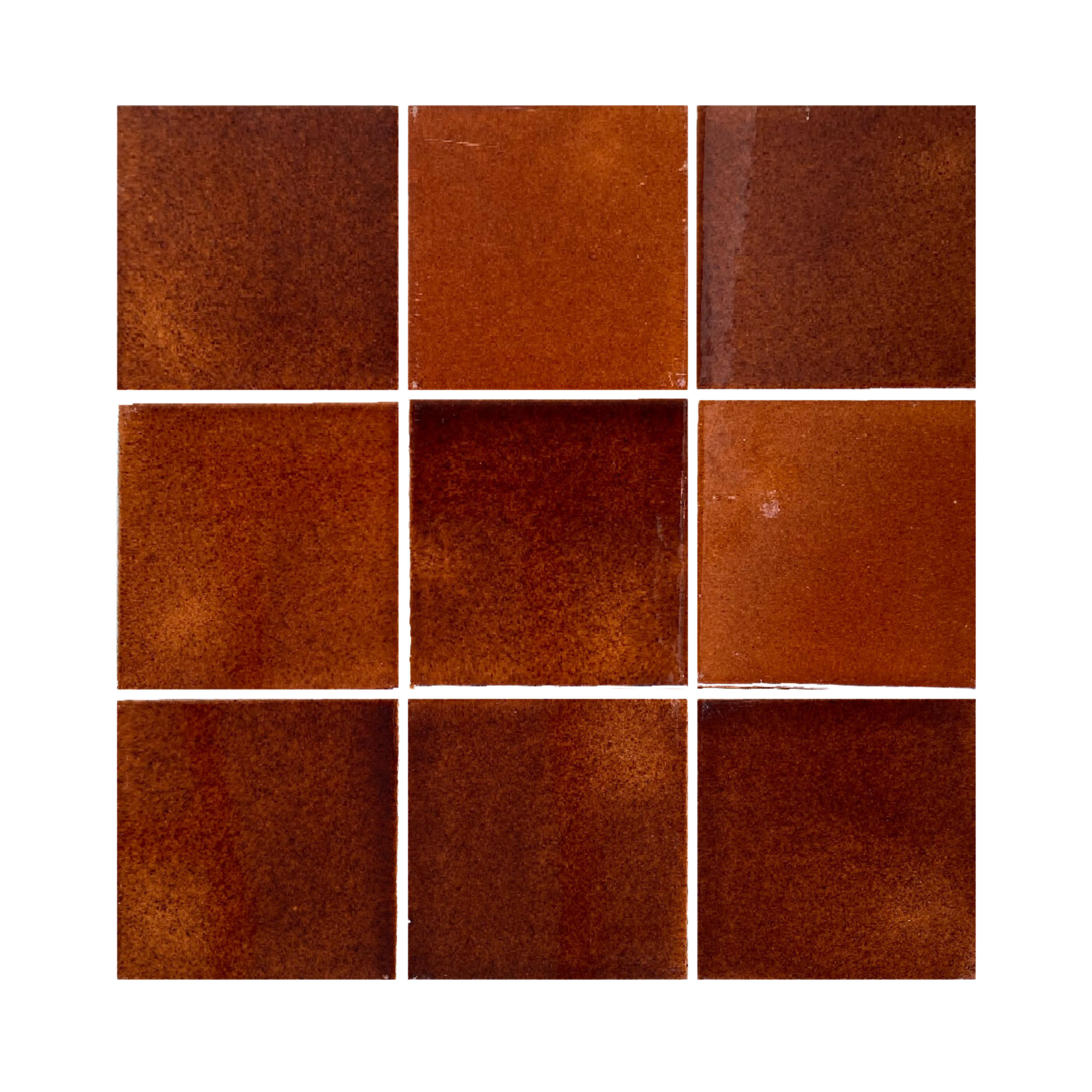 Square Root Beer 8"x8" l Square Tile l Clay Tile l Low Maintenance Tile ...