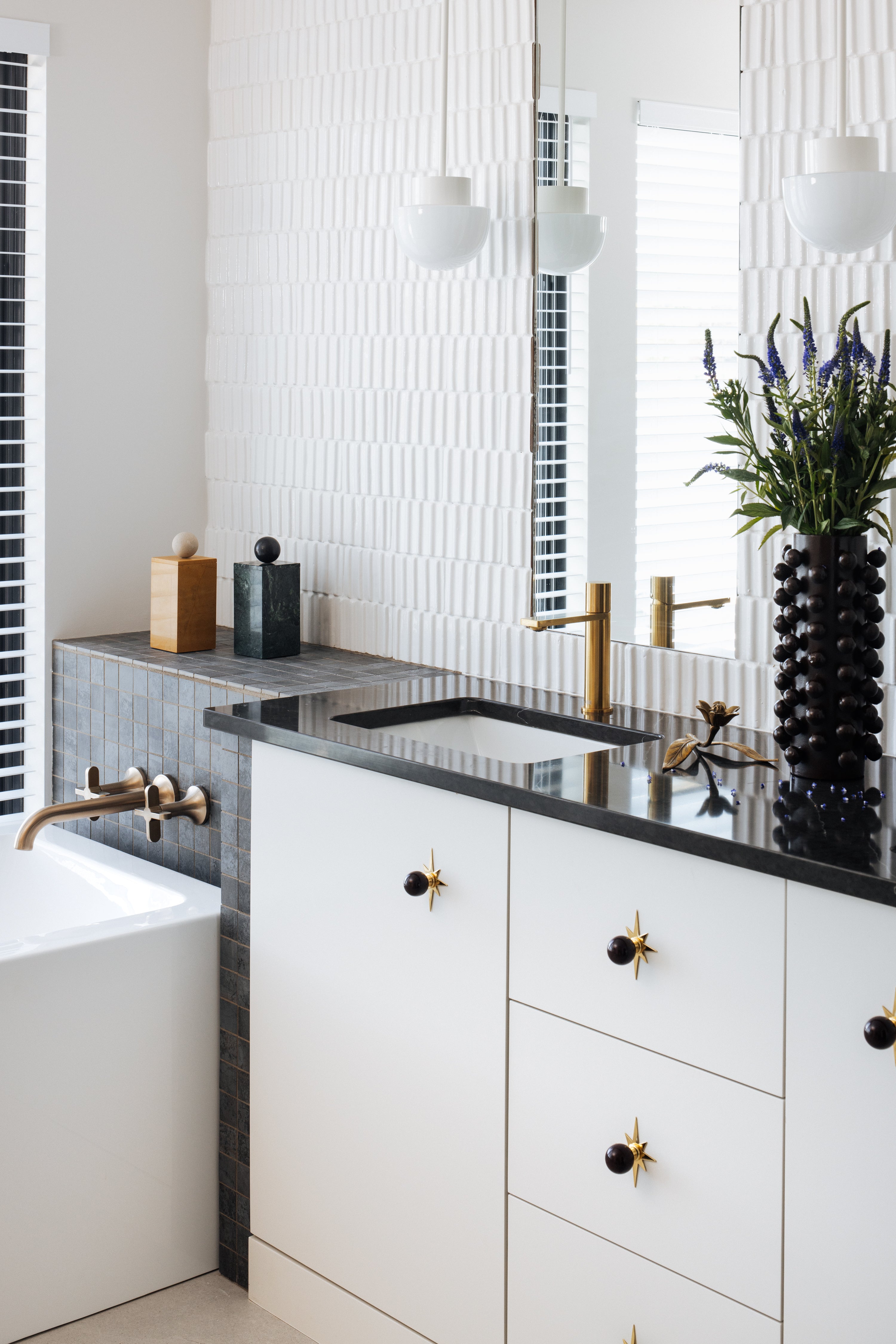 Oval Spur Gray 4"x8" l Dimensional Tile l Clay Tile l Low Maintenance ...