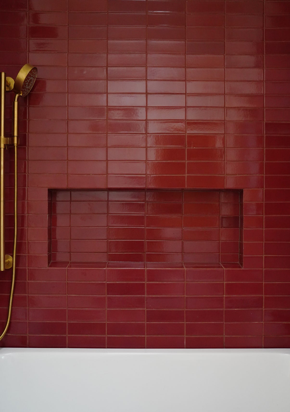 Subway Plum 2"x6" l Subway Tile l Clay Tile l Low Maintenance Tile ...