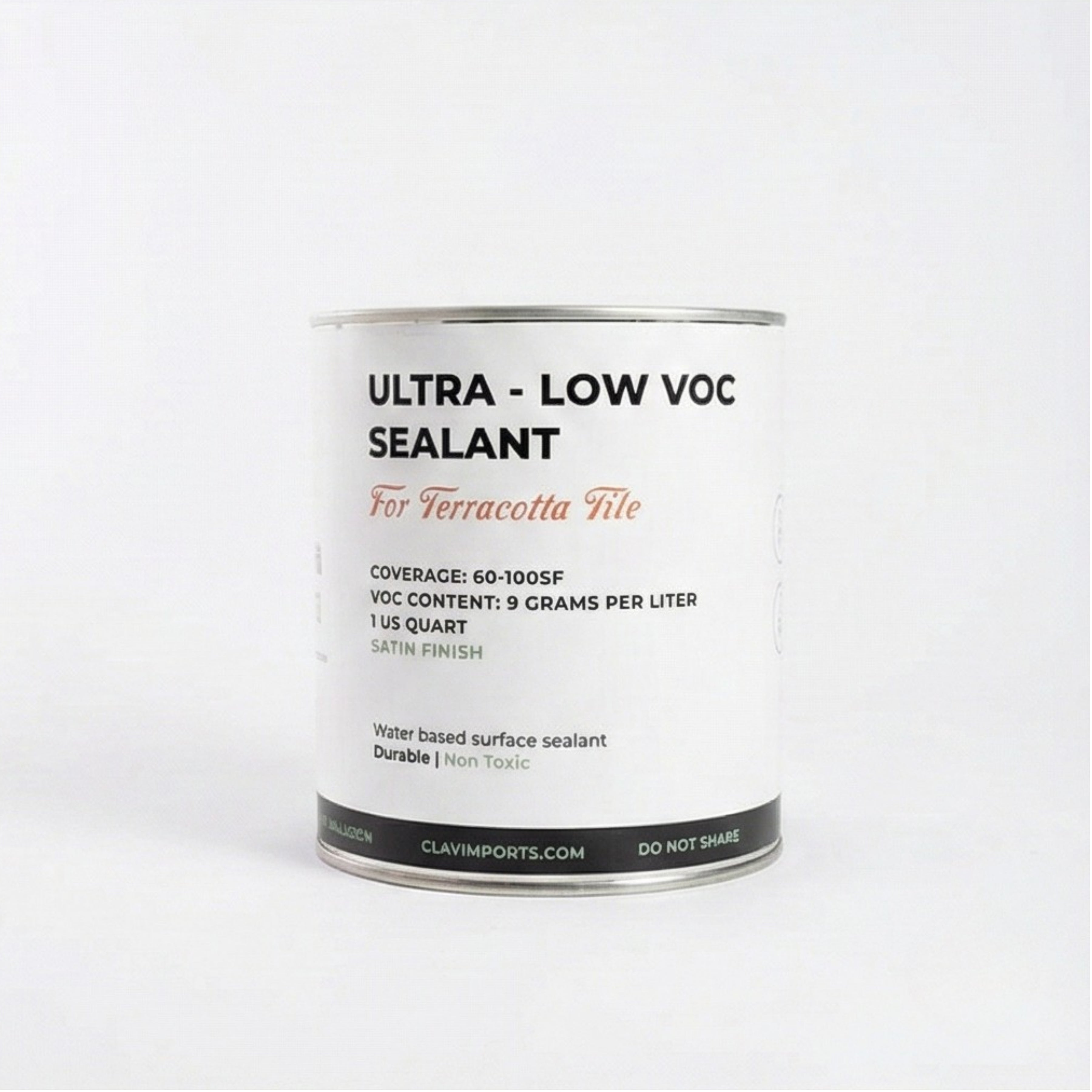 Ultra-Low VOC Satin Sealer | Non-Toxic Tile Protection – Clay Imports