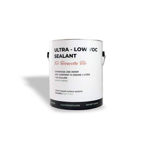 Ultra-Low VOC Satin Sealer | Non-Toxic Tile Protection – Clay Imports