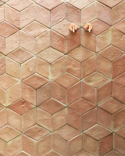 Terracota Diamond Antique Matte 8" - Clay Imports Store