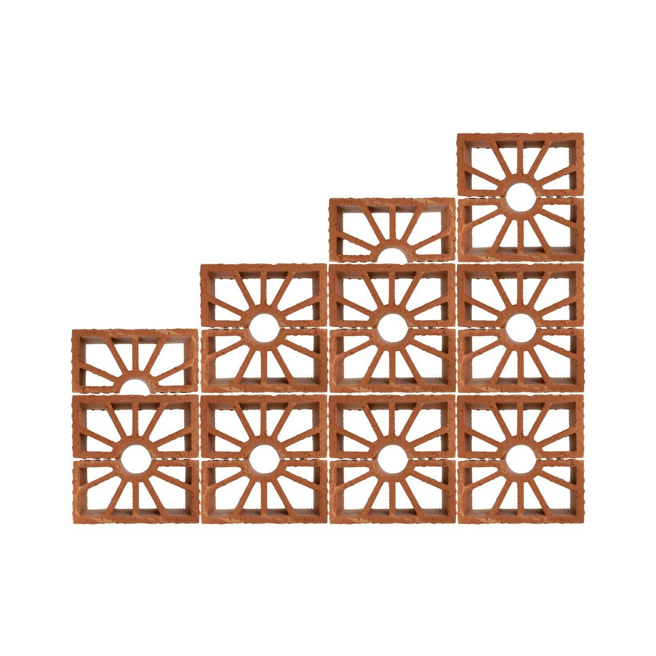 Petalo Terracotta Breeze Blocks | Decorative & Functional Ventilation ...