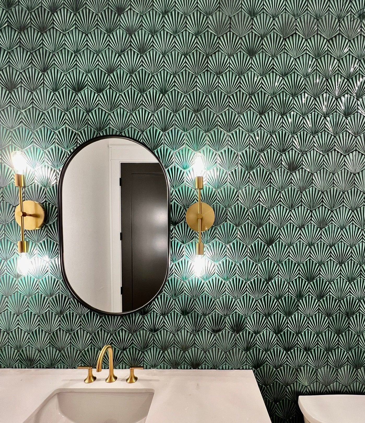 4 inches Hexagonal Tile - Palmas Tile - Unique & 3D Tile - Clay Imports ...