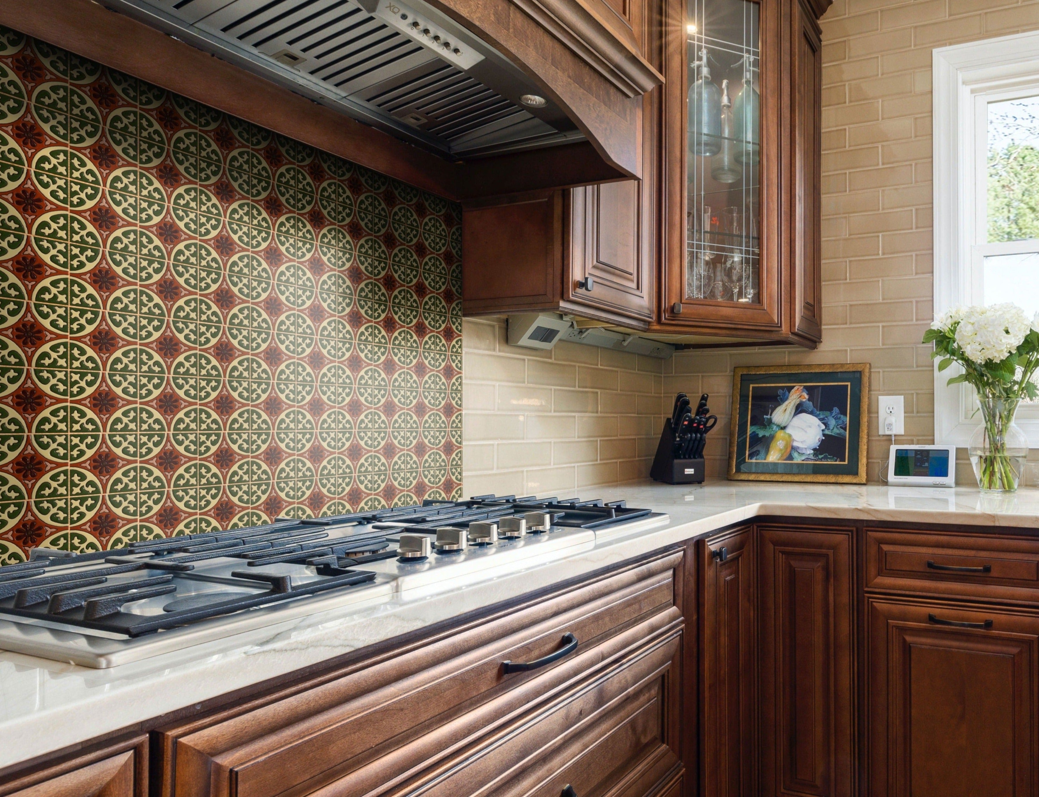 Relief Maya 6"x6" – Clay Imports